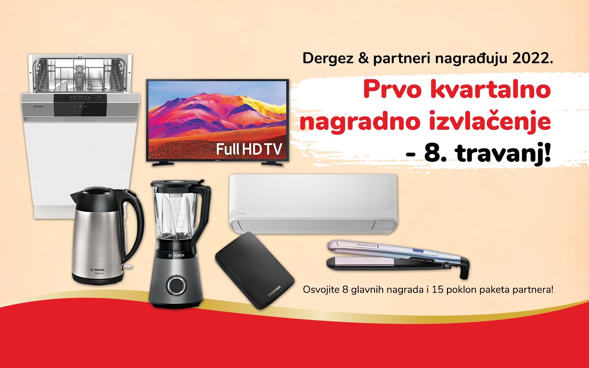 Prvo kvartalno izvlačenje nagradne igre "DERGEZ I PARTNERI NAGRAĐUJU ...